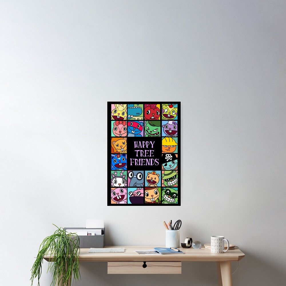"Happy Tree Friends" Poster for Sale by HuckleberryArts | Redbubble