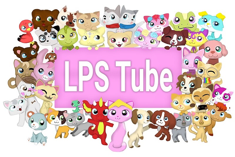 "LPS Tube Mascot Group!" by AliceLPS | Redbubble