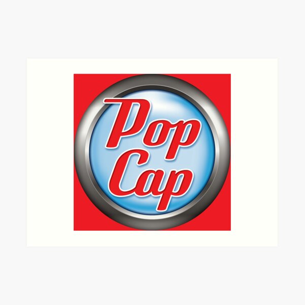 "Popcap Games Late 2000's Logo" Art Print for Sale by lukem0597 | Redbubble