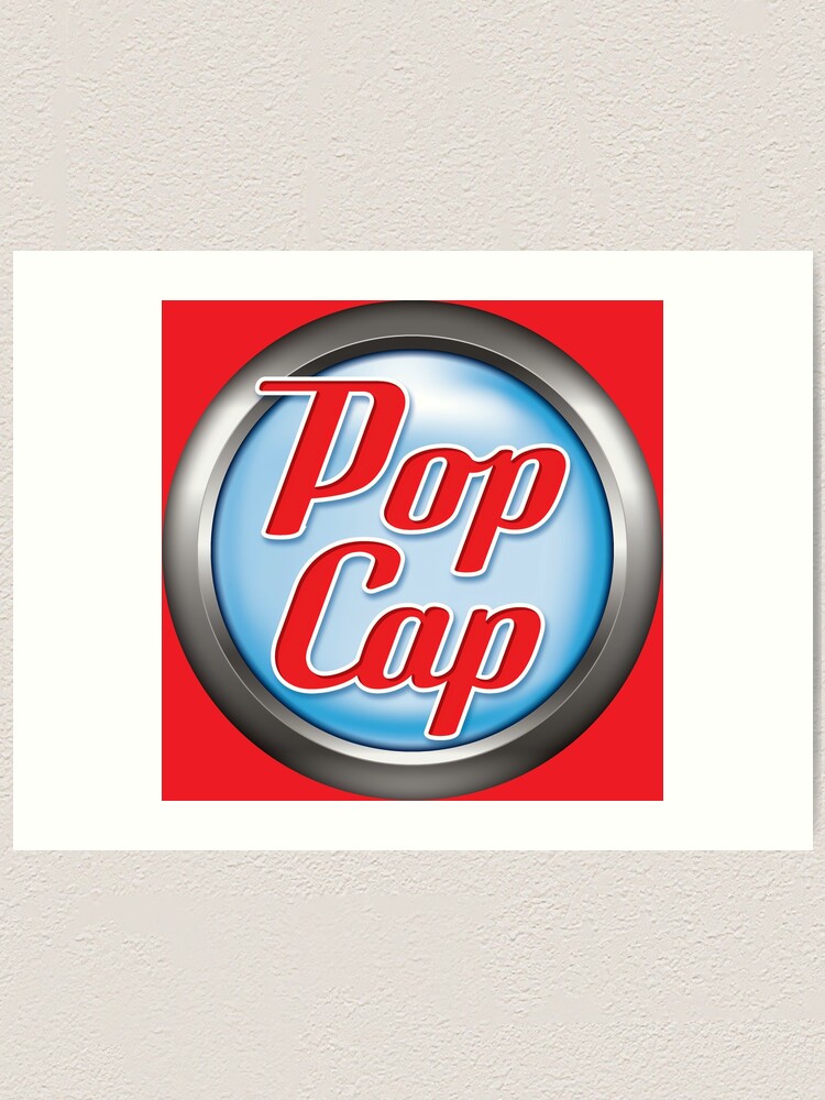 "Popcap Games Late 2000's Logo" Art Print for Sale by lukem0597 | Redbubble