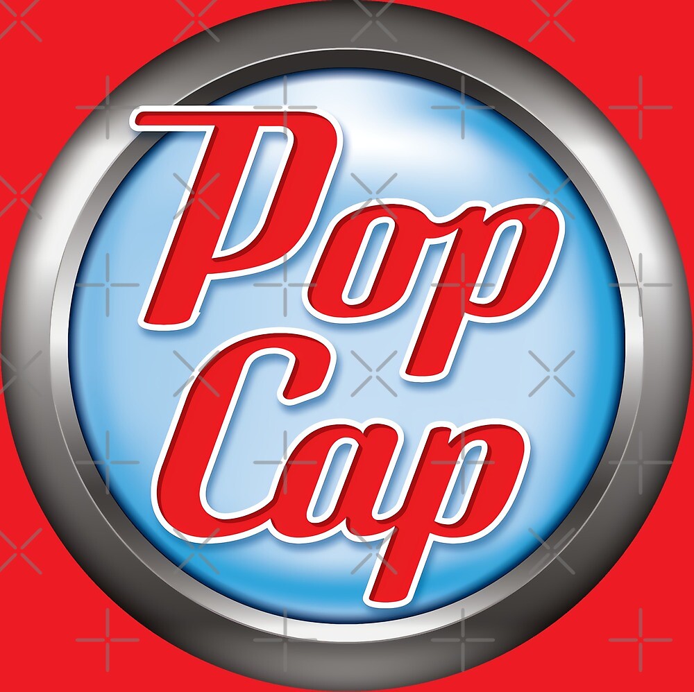 "Popcap Games Late 2000's Logo" by Luke Greatwow | Redbubble