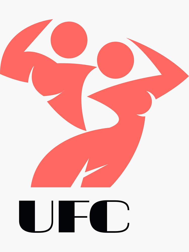 "UFC FIGHTER" Sticker by MaggusK | Redbubble