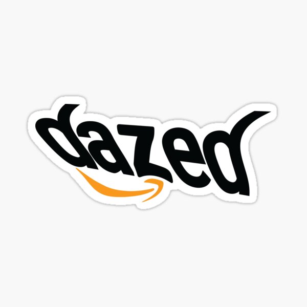 "Dazed Smile Logo" Sticker for Sale by countercolour | Redbubble