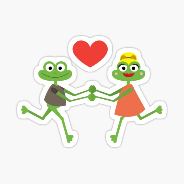 "Mr Frog, Love, Mrs Frog, Cute Frog Illustration, Line Art, Cute ...