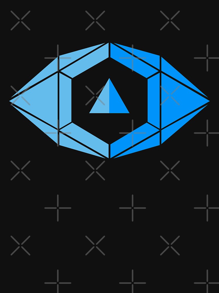 "Focus Logo | Horizon Zero Dawn Symbol | Blue Logo" T-shirt for Sale by ...