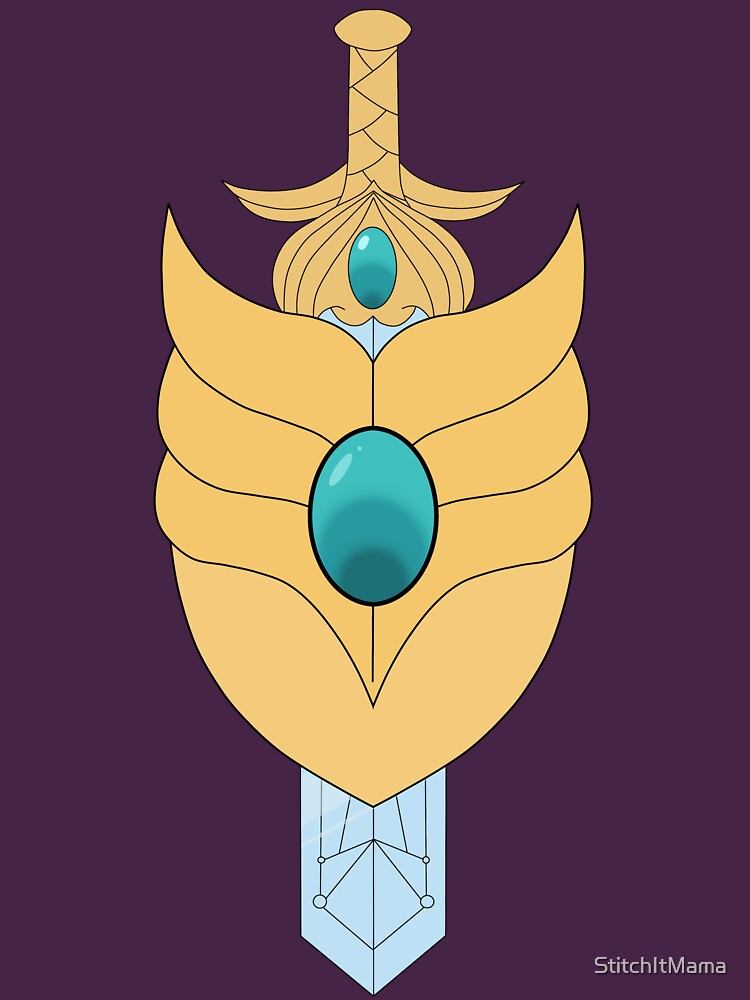 "She-Ra's Sword And Shield of Protection" T-shirt for Sale by ...