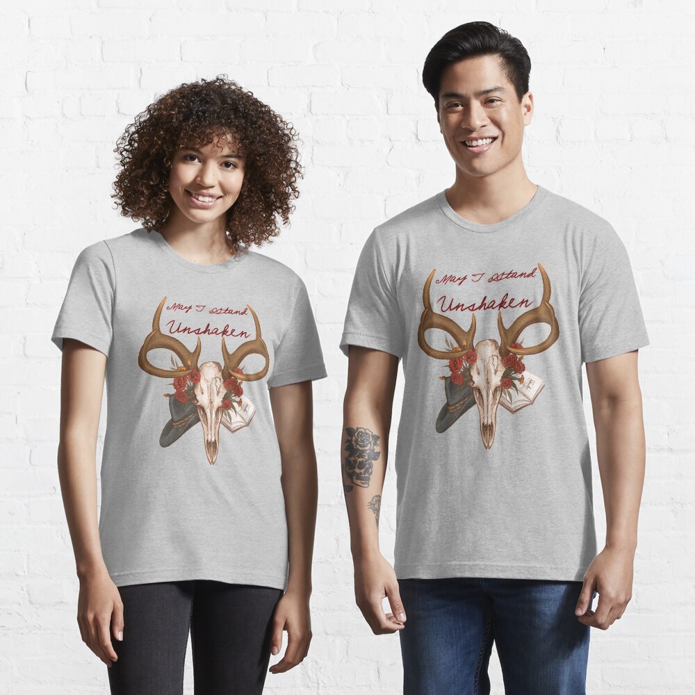 "May I Stand Unshaken" Sticker for Sale by Nioma Van der Steen | Redbubble