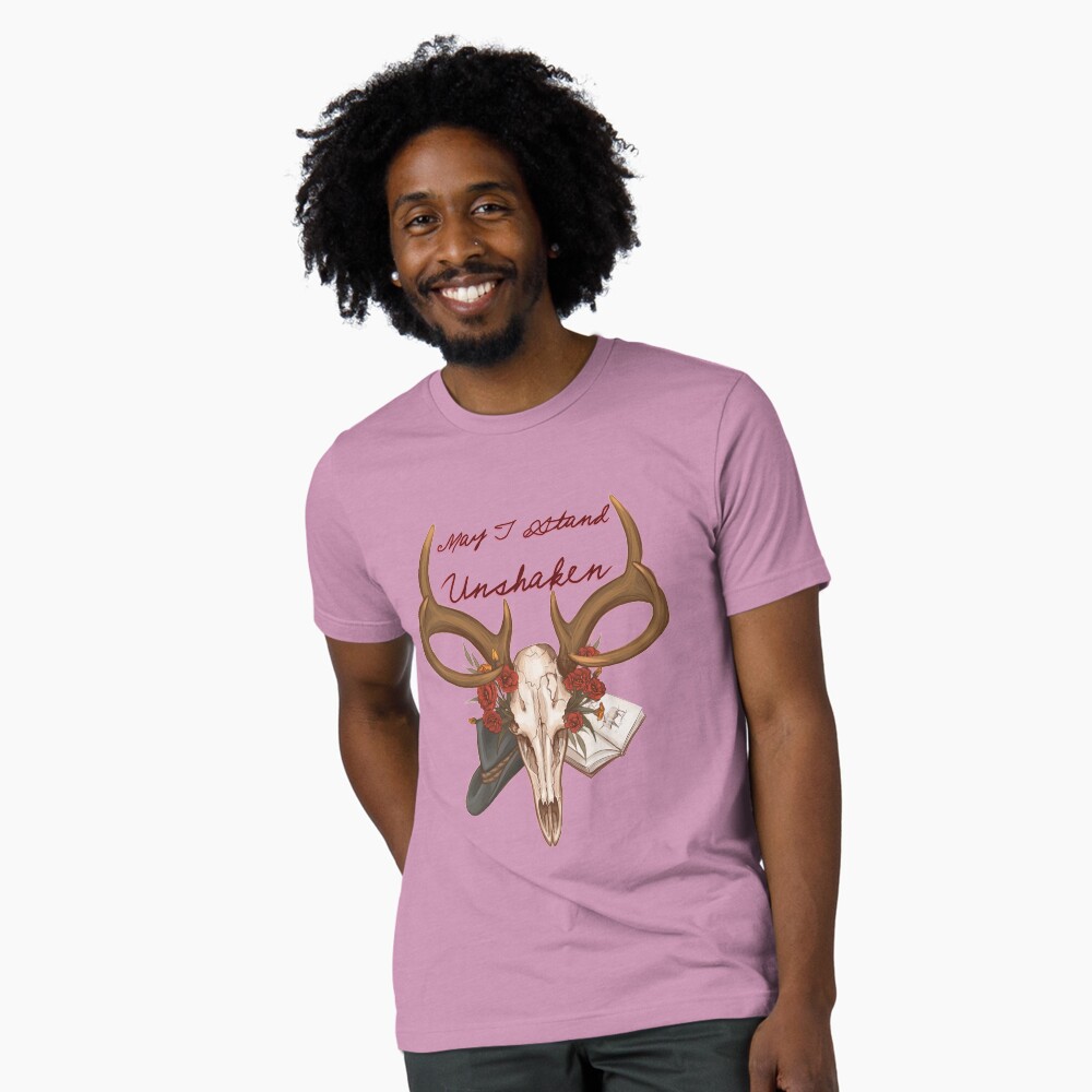 "May I Stand Unshaken" Sticker for Sale by FromTheStone | Redbubble