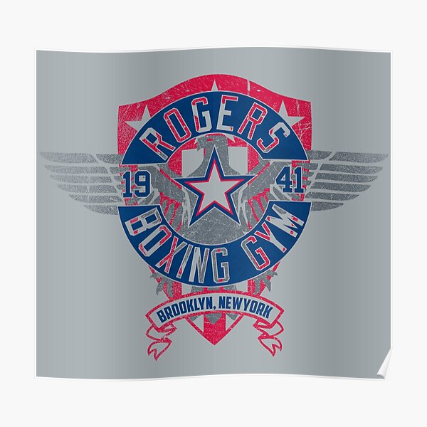 "Rogers Boxing Gym 2 on Steel" Poster by popnerd | Redbubble