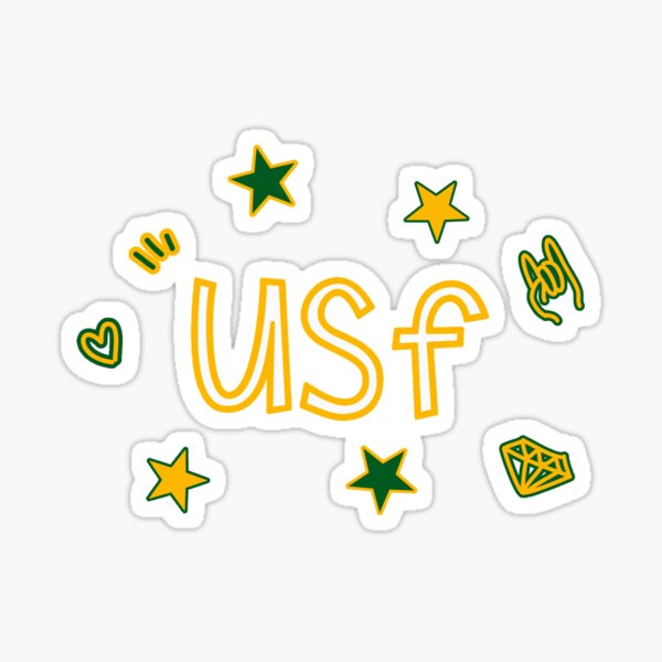 Usf Stickers | Redbubble