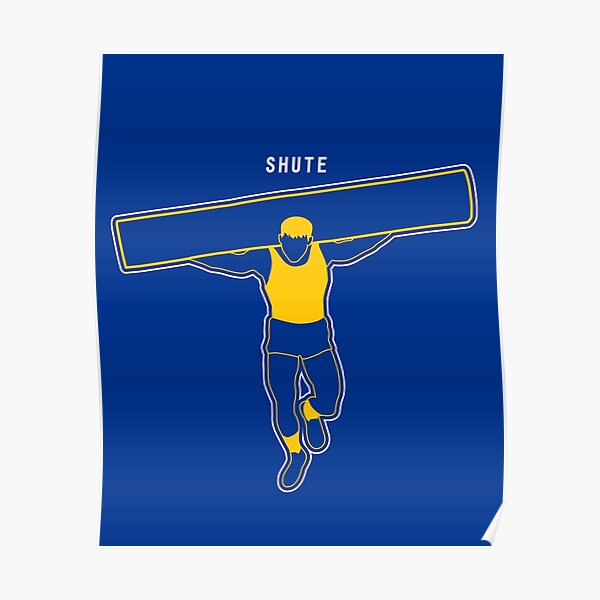"Shute" Poster for Sale by popnerd | Redbubble