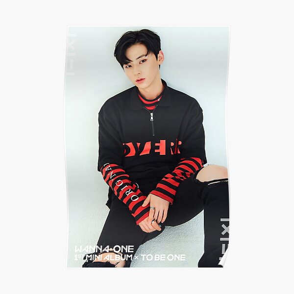 Wanna One Energetic Hwang Minhyun Poster For Sale By Pd101emporium