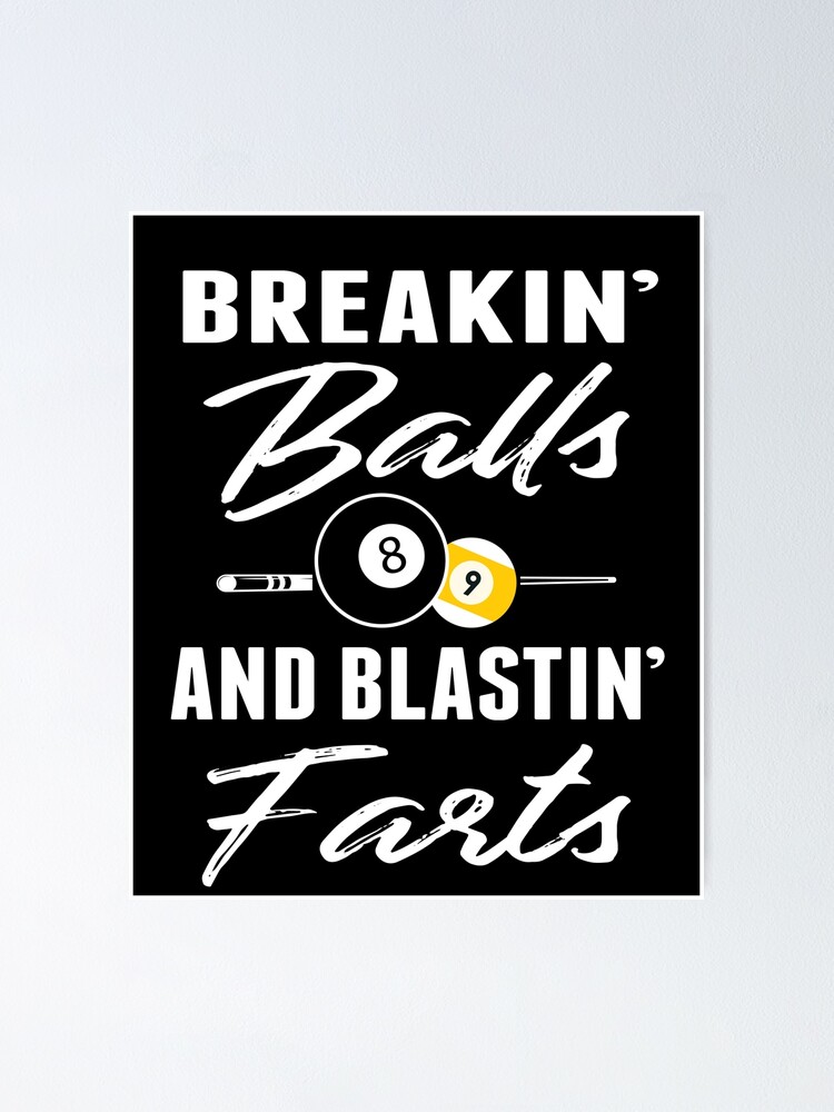 "FUNNY BILLIARDS BREAKIN BALLS AND BLASTIN'S FARTS BILLIARDS POOL ...