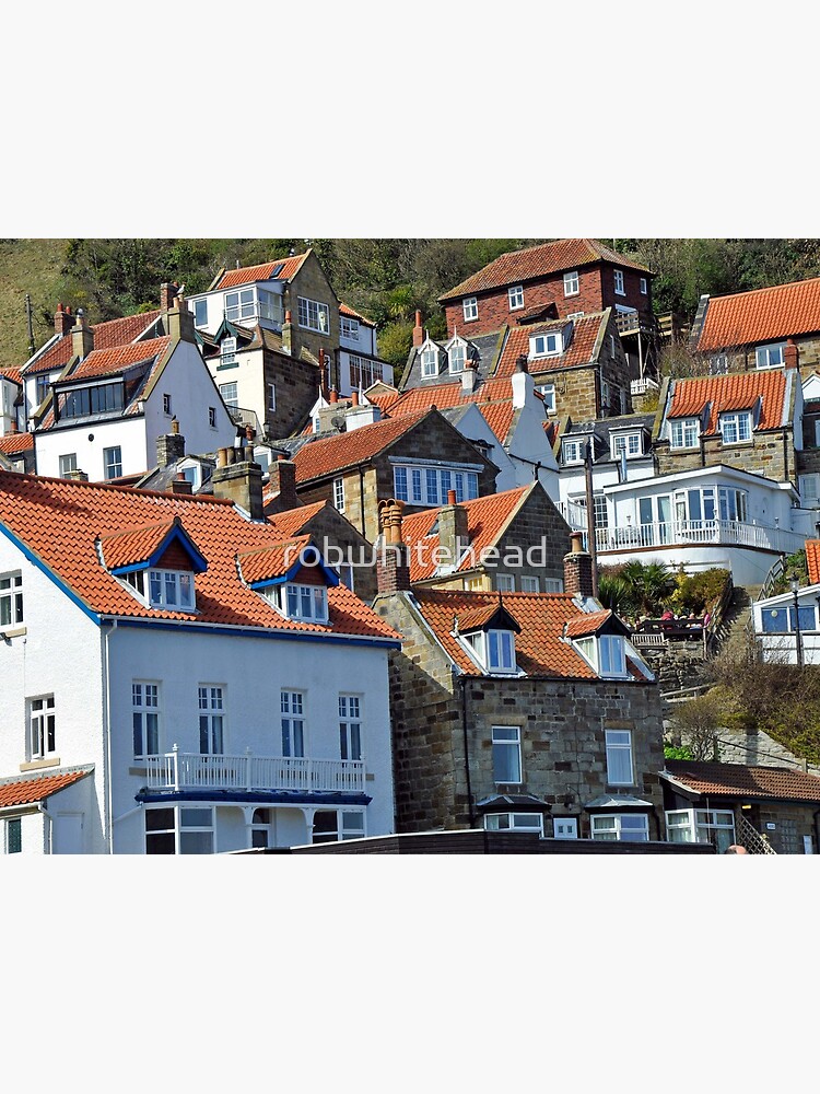 "Runswick Bay , England" Art Print for Sale by robwhitehead | Redbubble