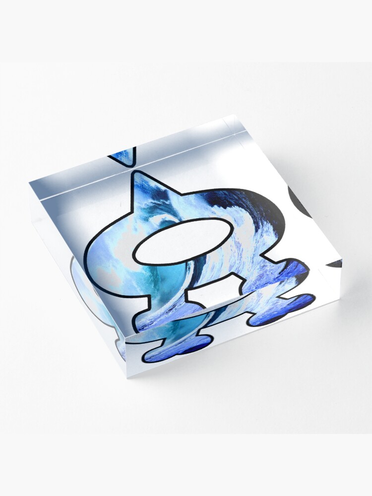 Team Aqua Logo Pokemon Acrylic Block For Sale By Notacat Redbubble