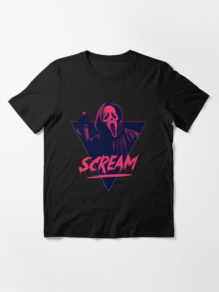 "Scream movie - 80s design" T-shirt for Sale by BadgerofWater ...