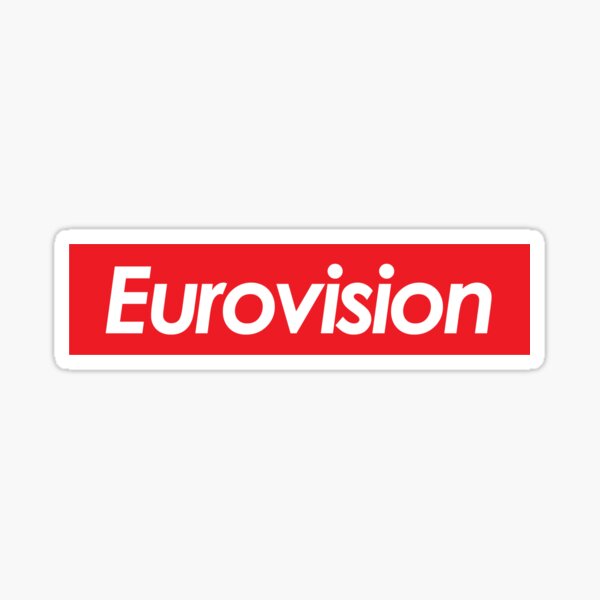 Eurovision Song Contest Stickers | Redbubble