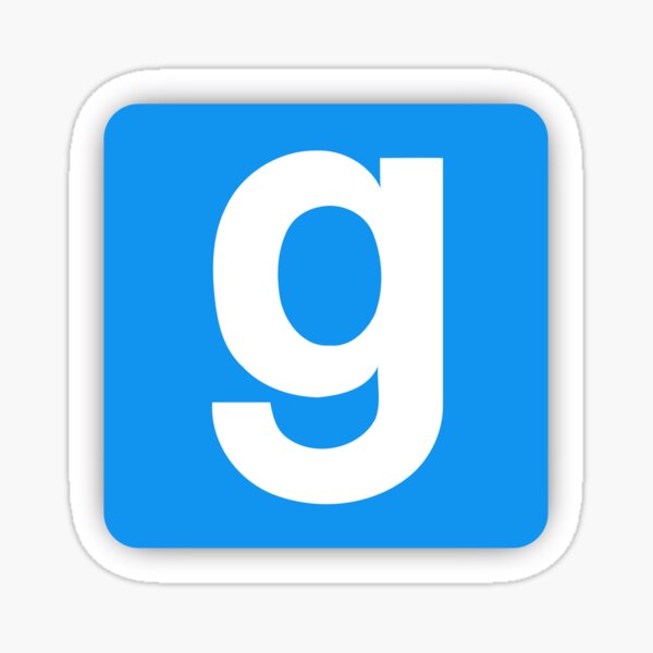 "GMod Logo" Sticker for Sale by DAVISuk | Redbubble