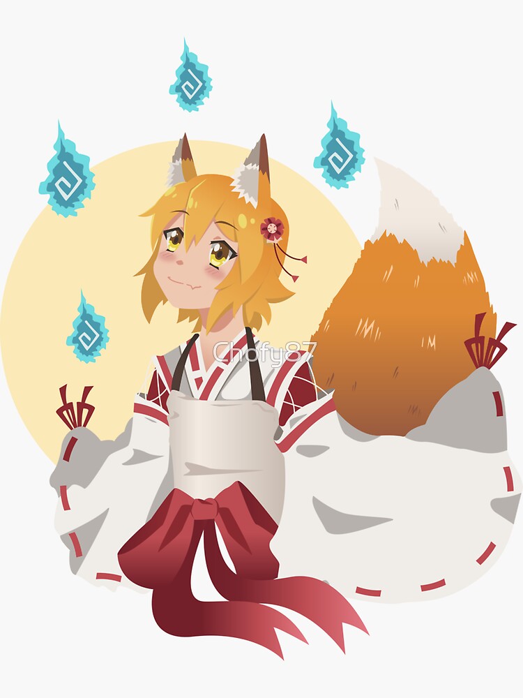 Senko San Sticker By Chofy87 Redbubble