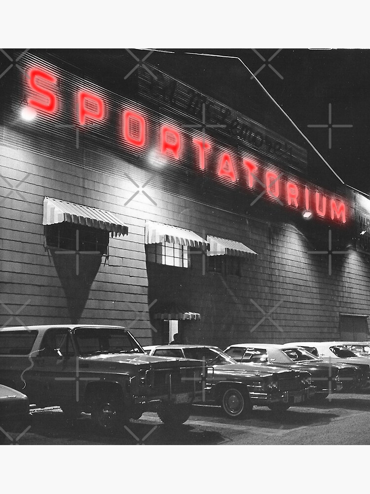 "Dallas Sportatorium" Sticker for Sale by DDTees | Redbubble