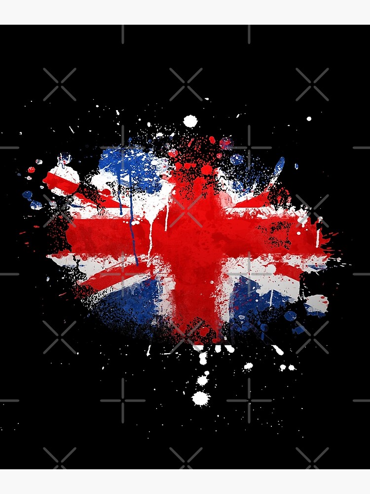 Lámina fotográfica «Bandera de Gran Bretaña Estilo Pop Art de Union ...