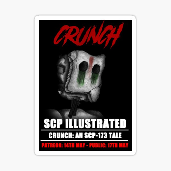 Scp 173 Stickers | Redbubble