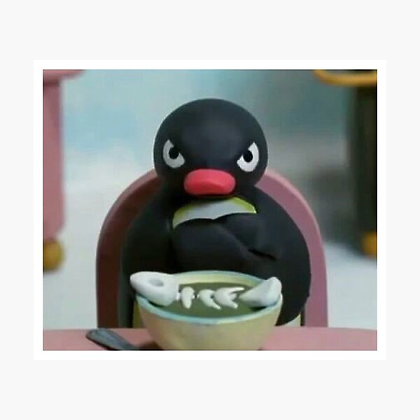 "Pingu The Penguin Angry - Noot Noot" Photographic Print by Luseres ...
