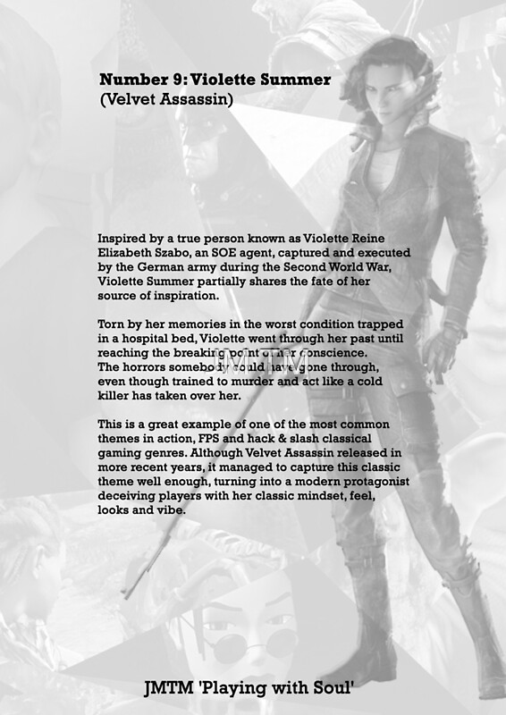 "#9 - Velvet Assassin - Violette Summer" by JM TM | Redbubble