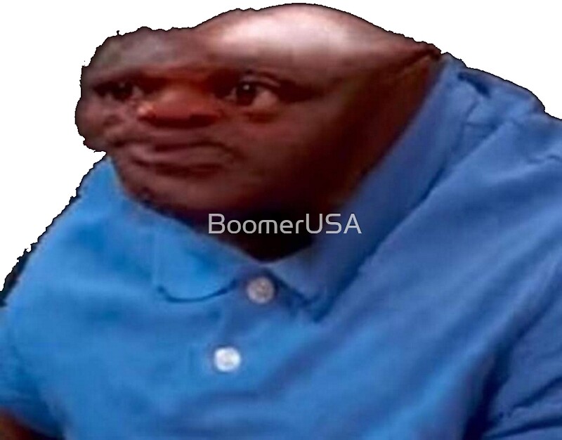 "Distorted Shaq Meme" by BoomerUSA | Redbubble