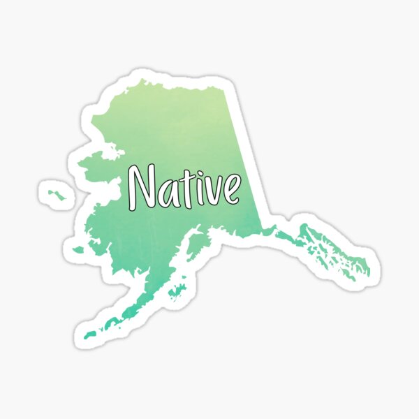 Alaska Grown Stickers | Redbubble