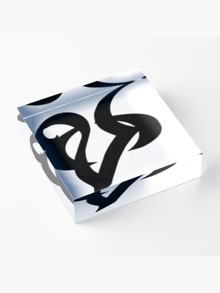 "Mourning and Remembrance Rune - Shadowhunters" Acrylic Block for Sale ...