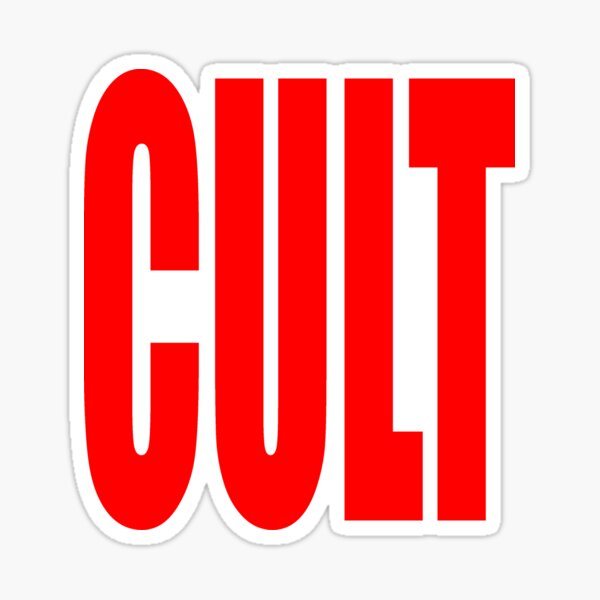 "Cult" Sticker for Sale by serpentsky17 | Redbubble