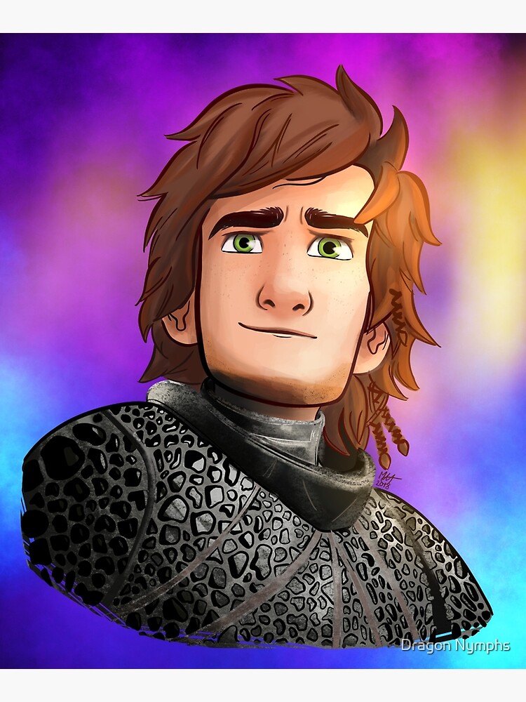 "Hiccup portrait " Poster for Sale by DragonsDrawToo | Redbubble