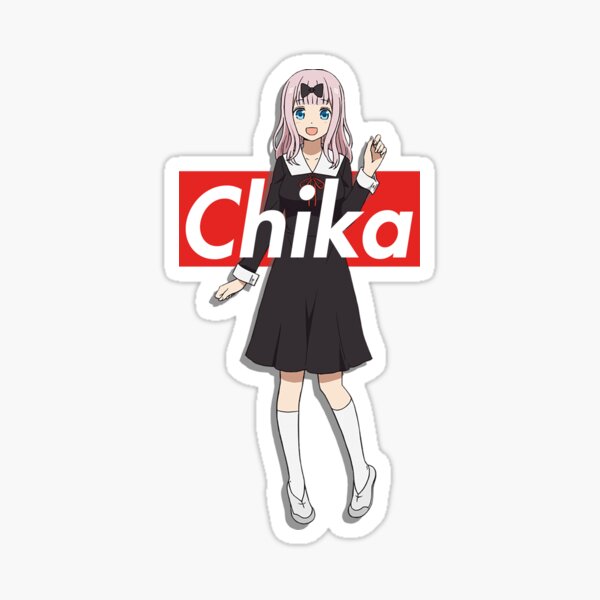 Chika Fujiwara Stickers | Redbubble