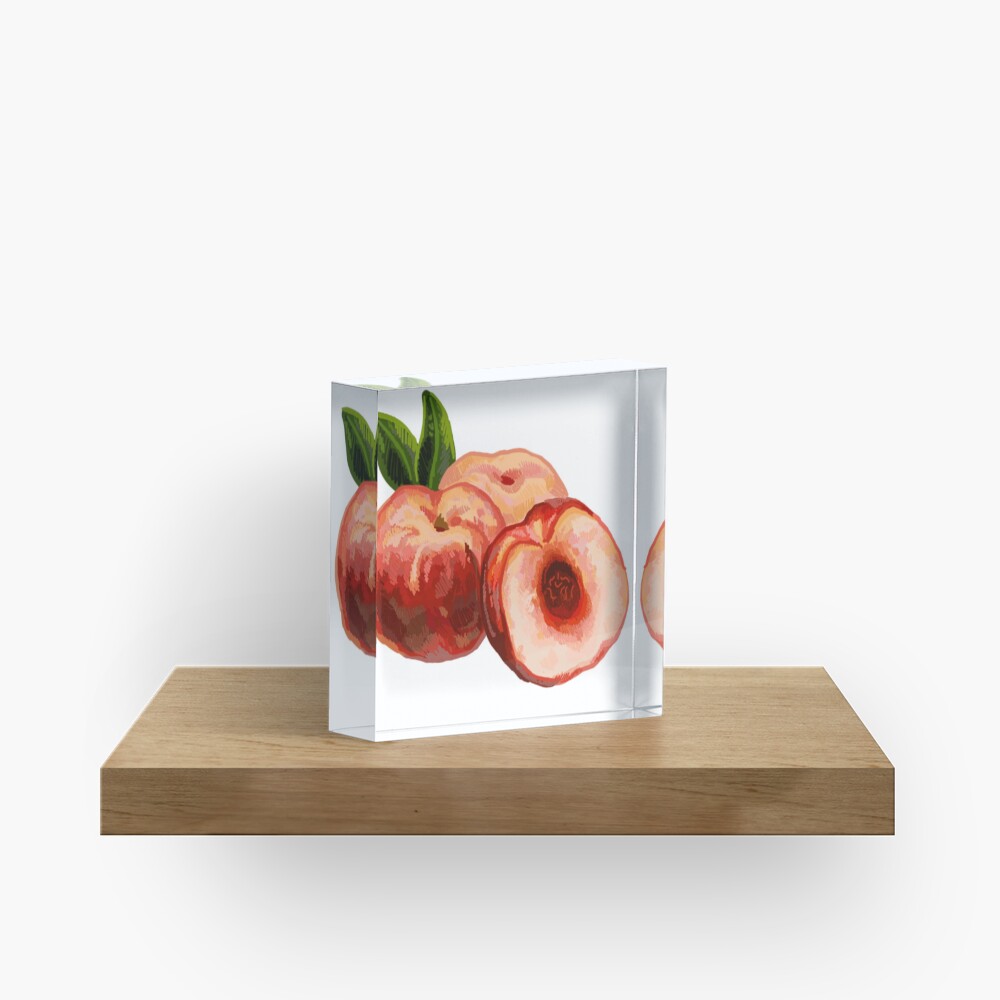 "peaches" Sticker for Sale by tytonidae | Redbubble