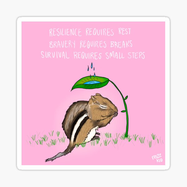 "Rest" Sticker for Sale by thefrizzkid | Redbubble