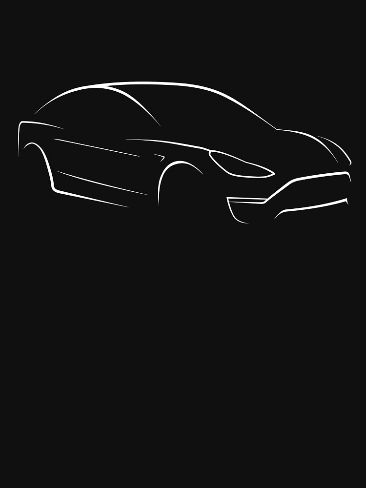 "Tesla Model 3 Car Enthusiast Design" T-shirt for Sale by StryndApparel ...