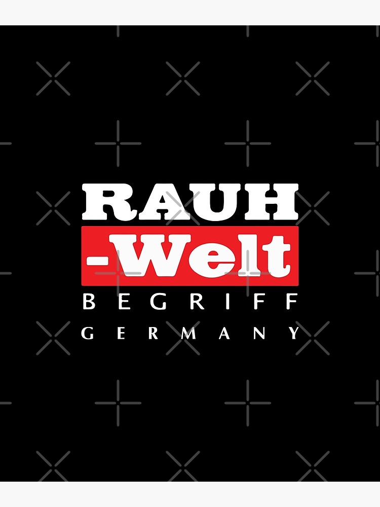 "RWB Rauh Welt Begriff Logo Germany" Poster for Sale by Too Sweet ...