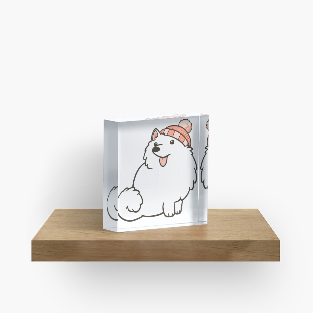 "Japanese Spitz" Sticker for Sale by pawlove | Redbubble