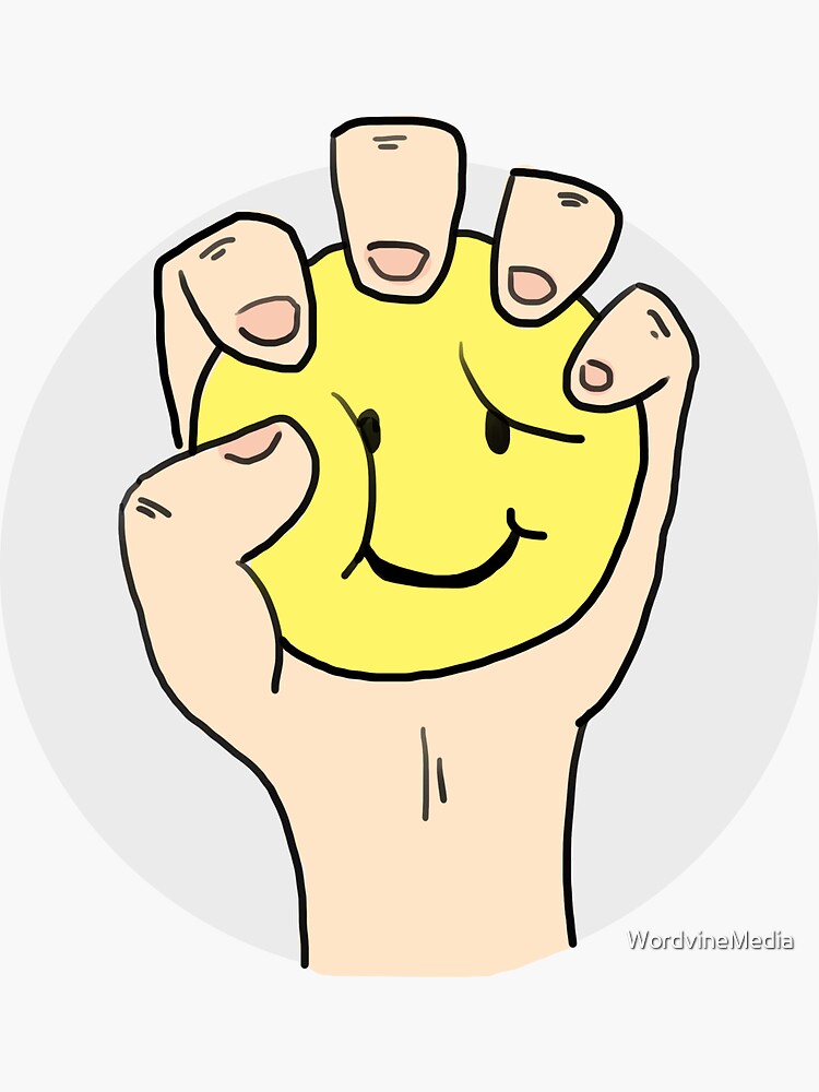 "Stress Ball" Sticker for Sale by WordvineMedia | Redbubble