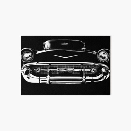 "57 Chevy" Art Board Print by Cliff | Redbubble