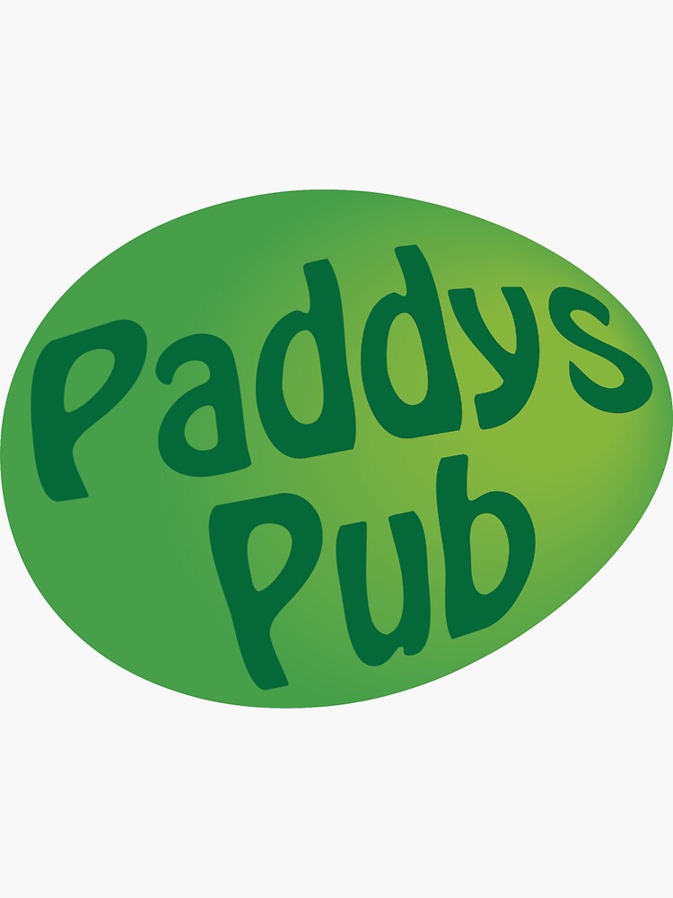 "Patty's Pub Egg" Sticker for Sale by Gonglach | Redbubble