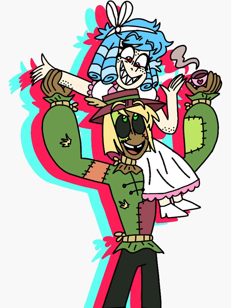 "DOLBRquest - Donnie and Starlight" Sticker for Sale by Rainbott ...