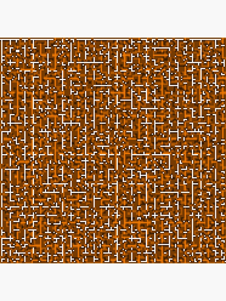 "8-Bit Dirt Texture" Sticker for Sale by Dator | Redbubble