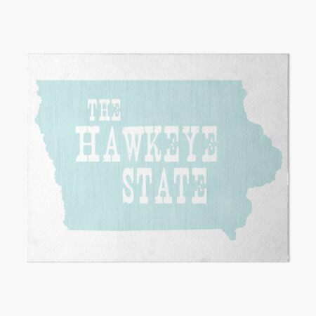 "Iowa State Motto Slogan" Art Board Print by surgedesigns | Redbubble
