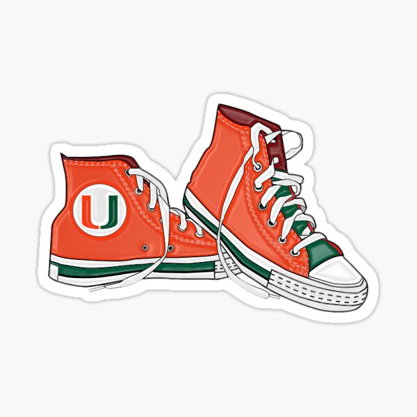 "university of miami " Sticker by alexrae3 | Redbubble
