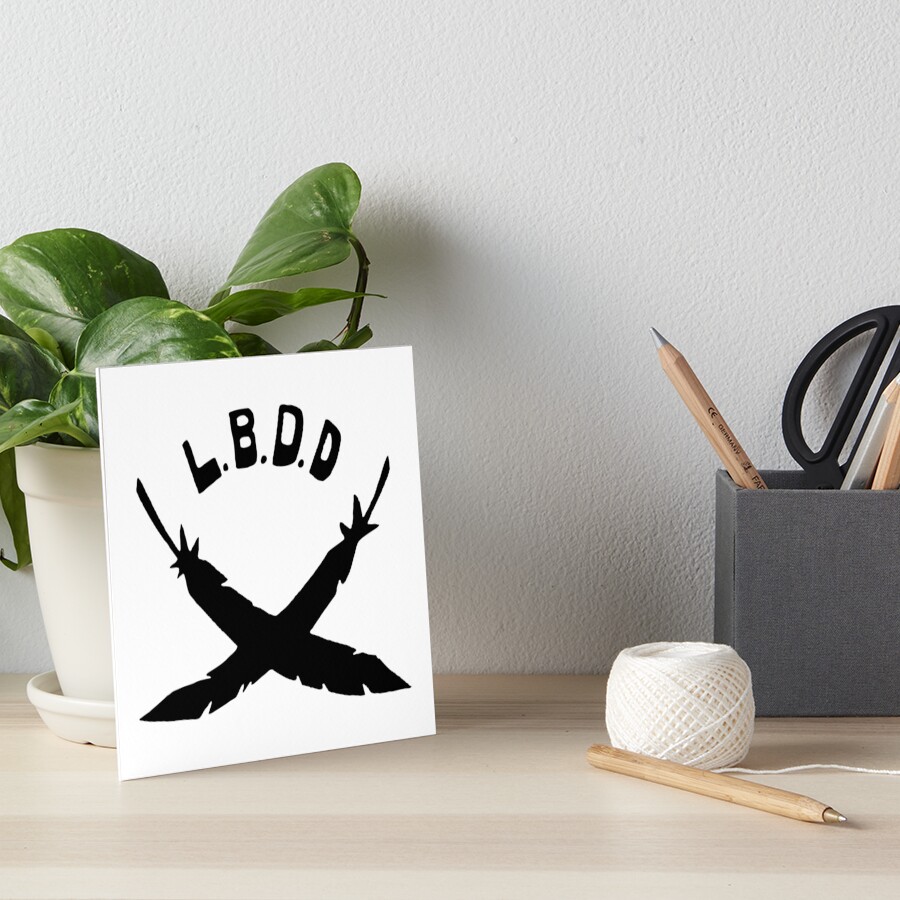 "Michiko & Hatchin L.B.D.D Tattoo" Art Board Print by revilOCJ | Redbubble