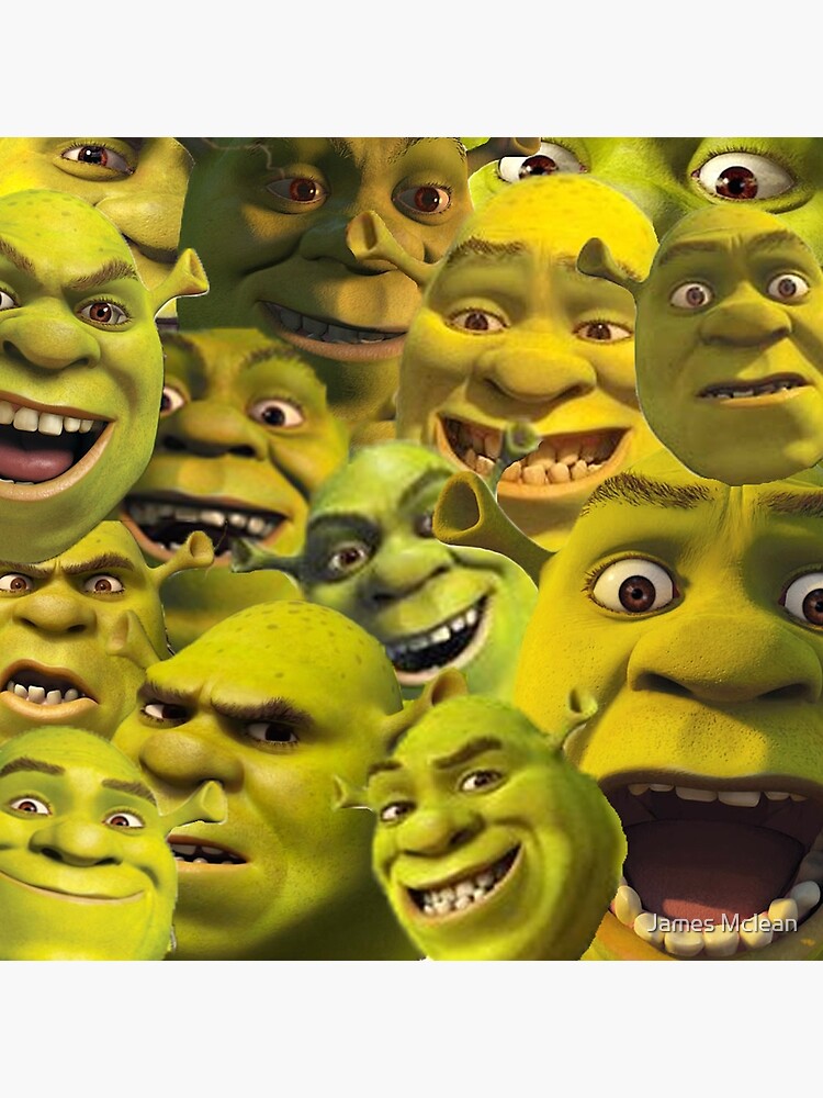 "Shrek Collection" Art Board Print for Sale by James Mclean | Redbubble