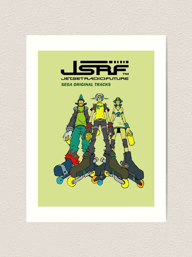 "Jet Set Radio Future Soundtrack Cover" Art Print for Sale by ...