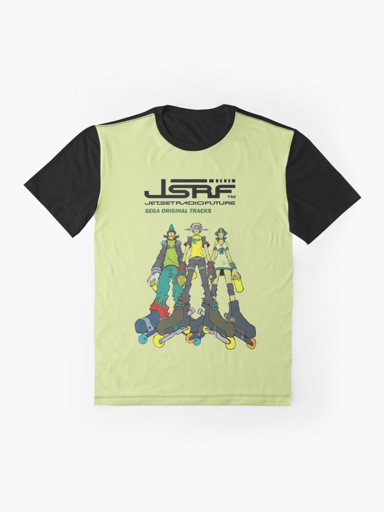 "Jet Set Radio Future Soundtrack Cover" Graphic T-Shirt for Sale by ...